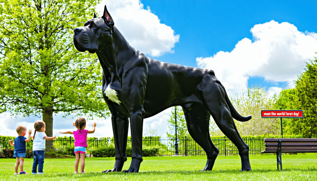 Admirez la photo du plus grand chien du monde et découvrez son ...