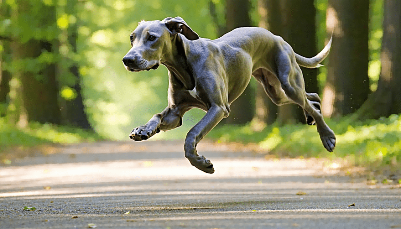 Braque de Weimar : tout savoir sur cette race de chien élégante et sportive