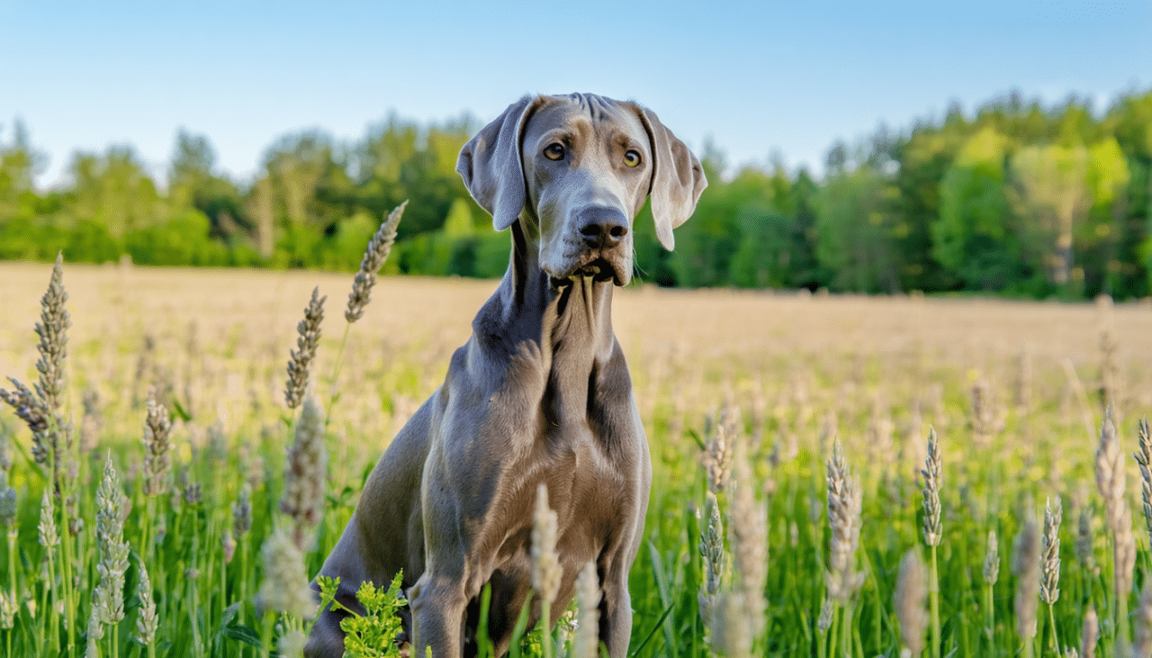 Braque de Weimar : tout savoir sur cette race de chien élégante et sportive
