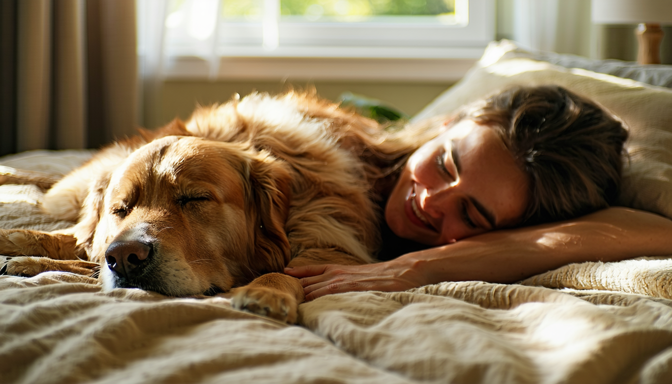 Mon chien dort avec moi : impacts positifs sur son bien-être et notre ...