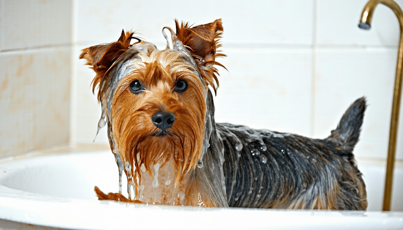 Comment bien entretenir le pelage du terrier australien à poil soyeux